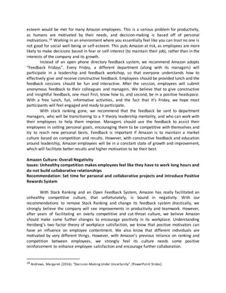 FINAL AMAZON MEMO | PDF