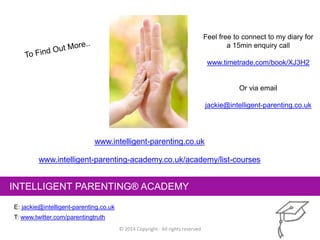 Introducing - The 7 Key Stages Of The Parenting Journey | PPTX ...