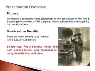 Benefits of F&S Self-Delivery | PPT