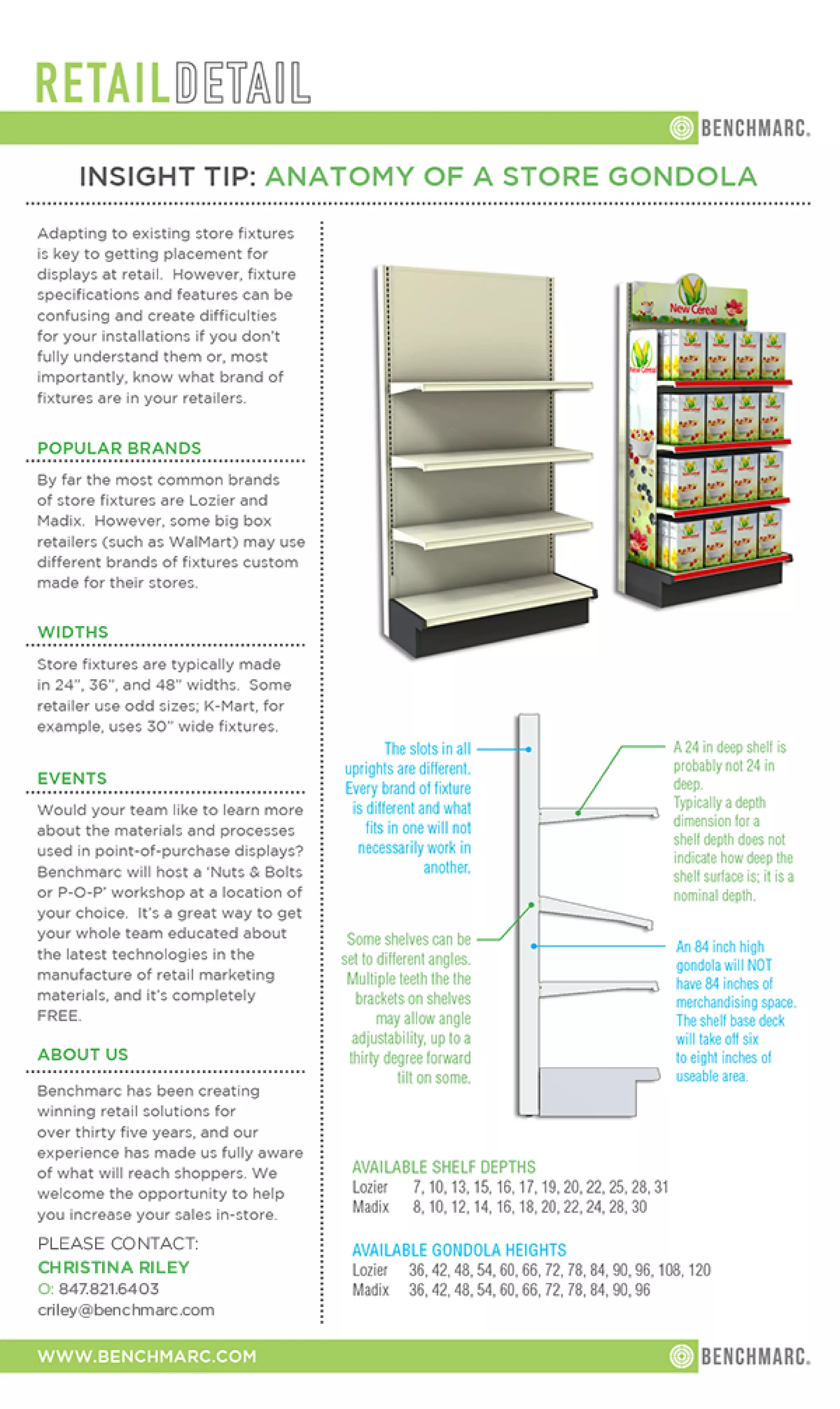 Anatomy Of A Store Gondola | PDF
