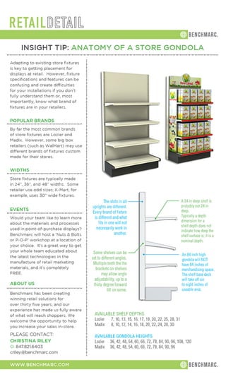 Anatomy Of A Store Gondola | PDF