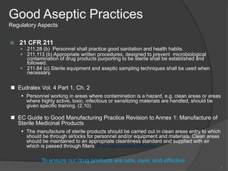 Principles of Aseptic Processing | PPTX