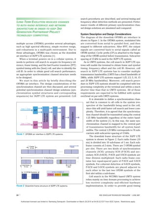 Cell Search Procedure in LTE | PDF
