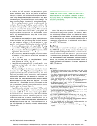Cell Search Procedure in LTE | PDF