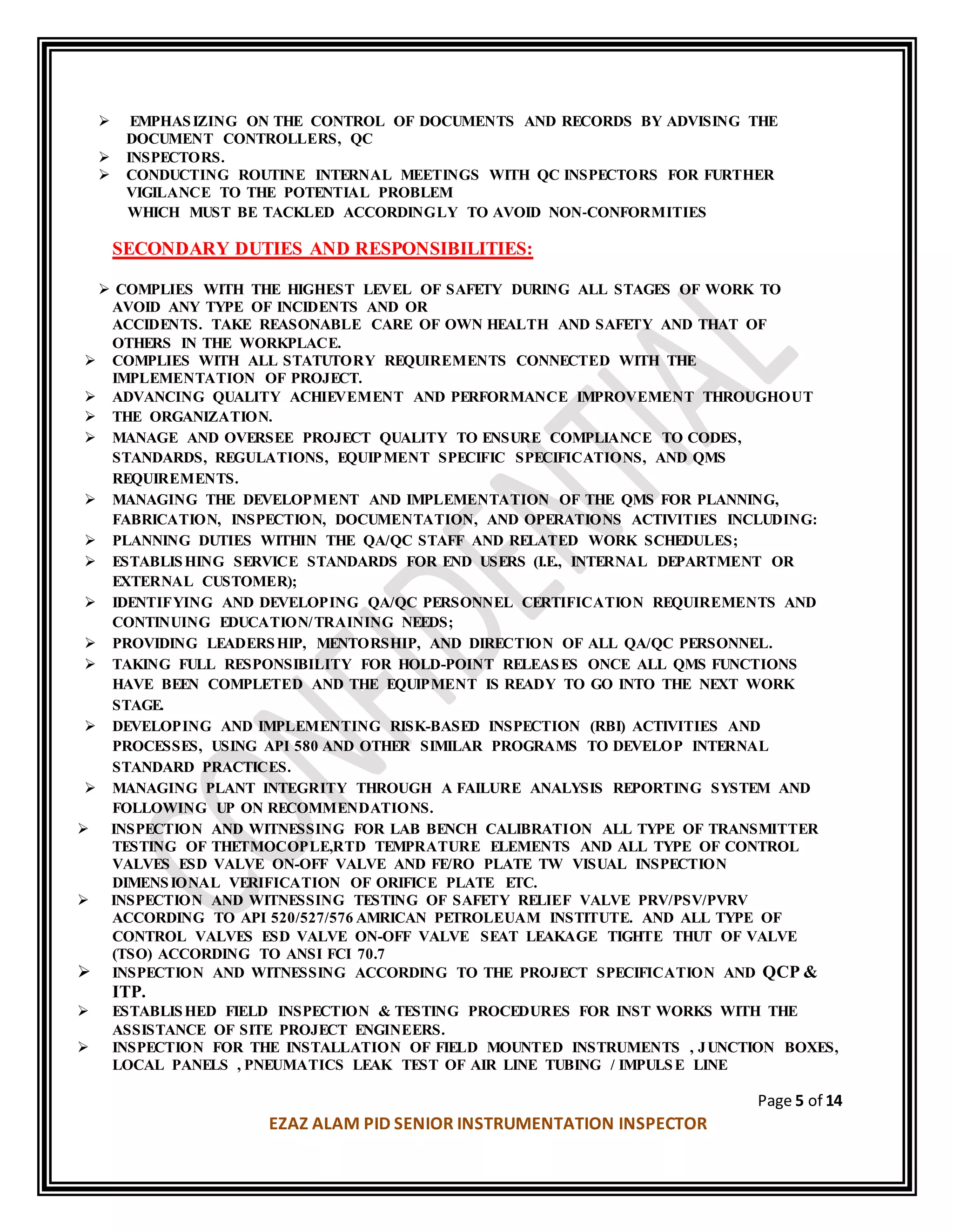 E&I QAQC Sup,Insp | DOCX