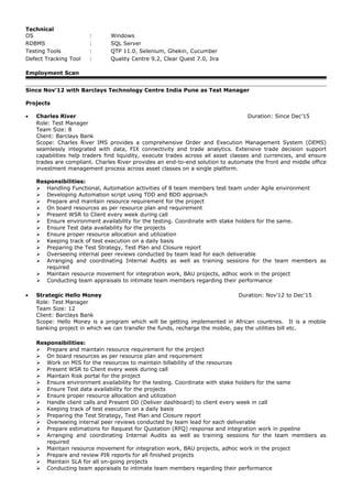 Sandesh_Resume | DOC