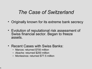 MoneyLaunderingCorruption | PPT