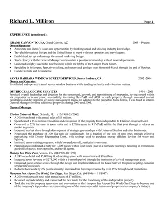 Milliron Richard - GM | DOC