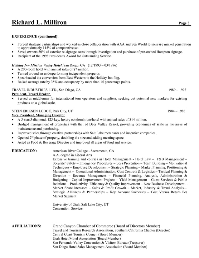 Milliron Richard - GM | PDF