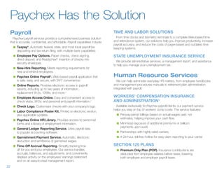 Paychex - About Paychex and Sample Reports | PDF