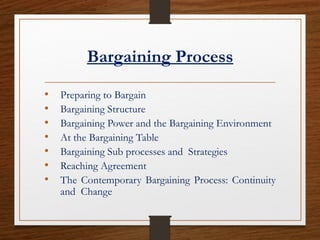 BARGANING | PPT