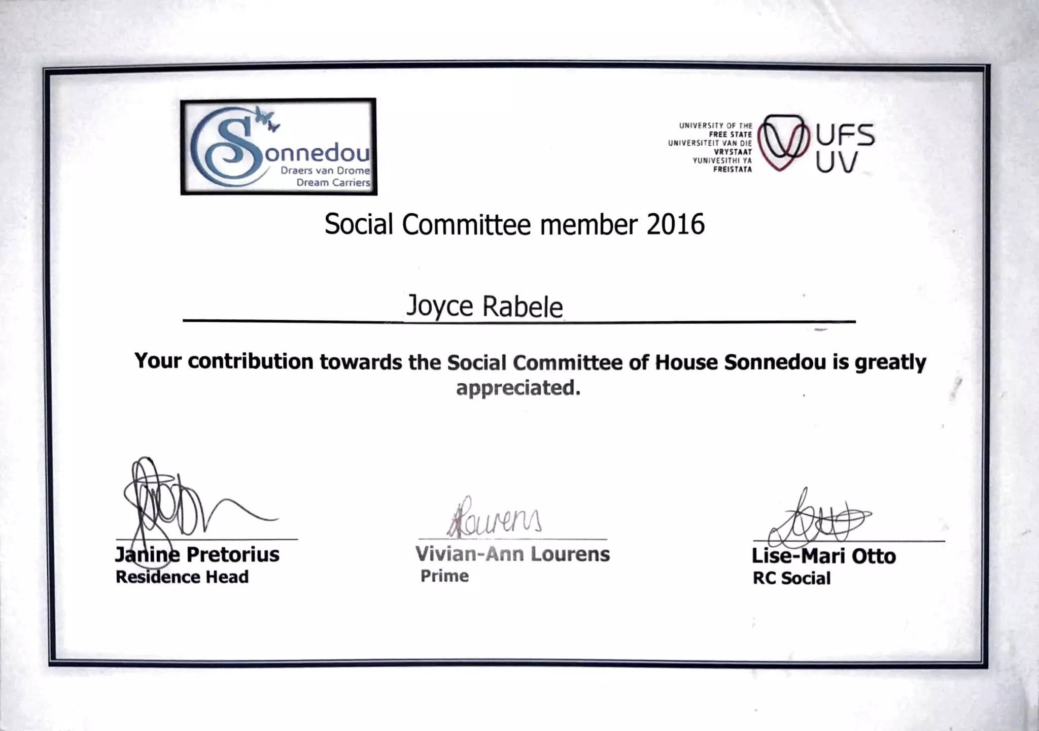 Sonnedou - Social Committee | PDF