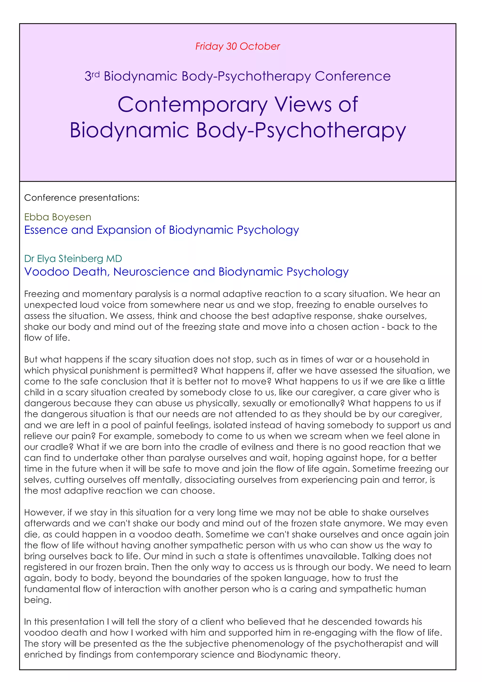 Biodynamic Conference | PDF