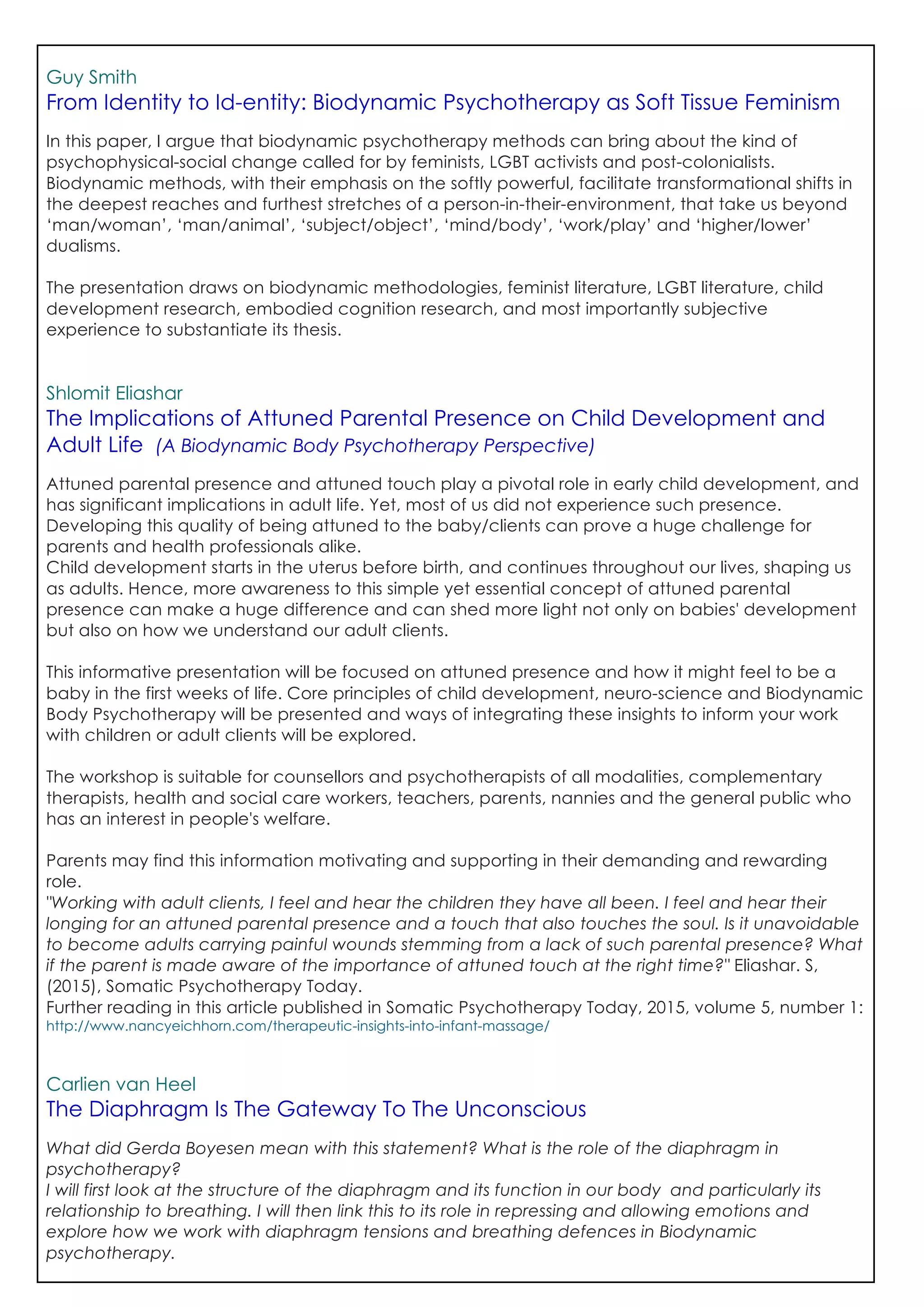 Biodynamic Conference | PDF