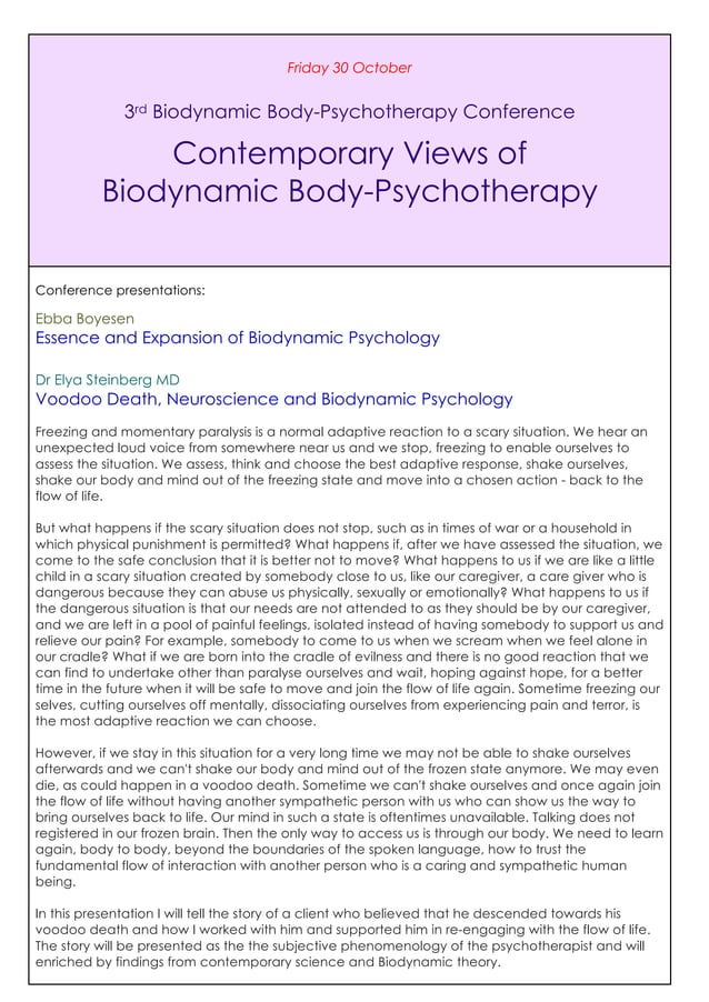 Biodynamic Conference | PDF