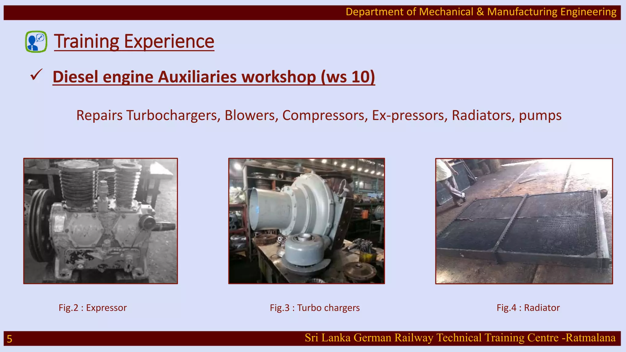 Training presentation at CGR | PPTX