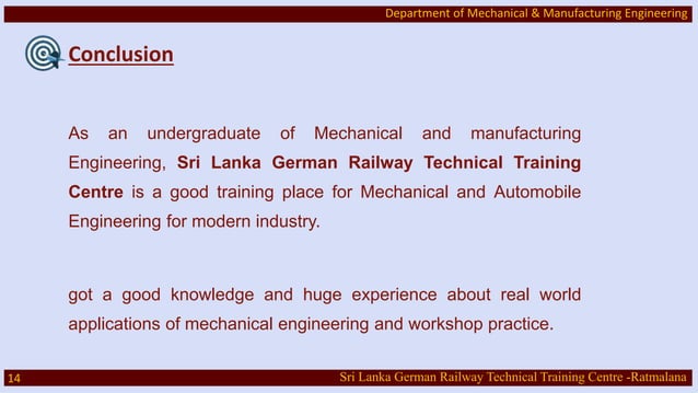 Training presentation at CGR | PPTX