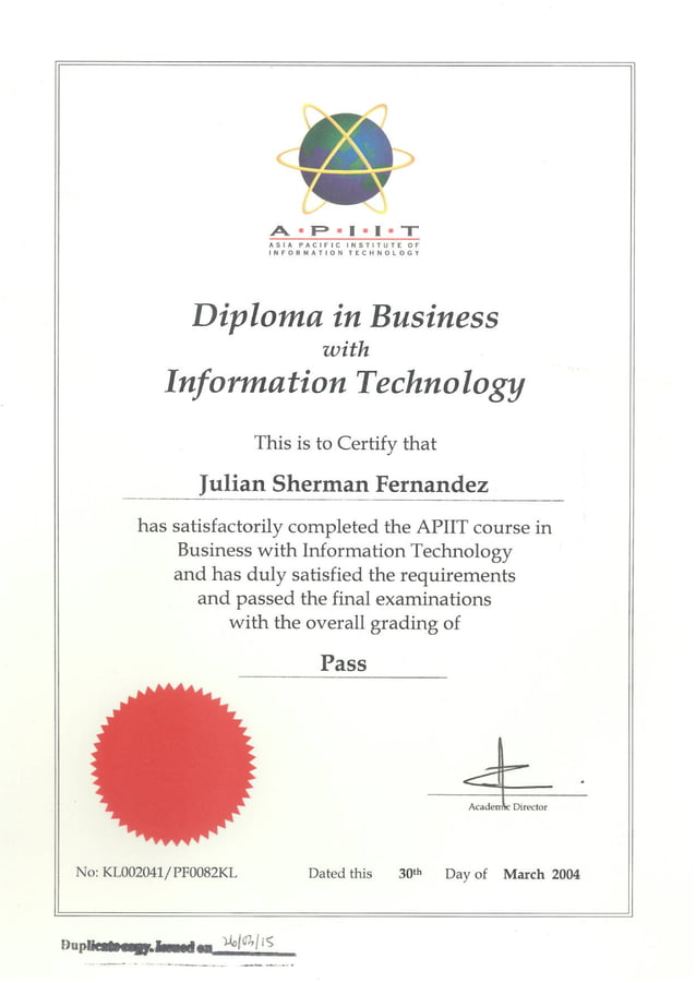 Diploma Replacement Certificate | PDF