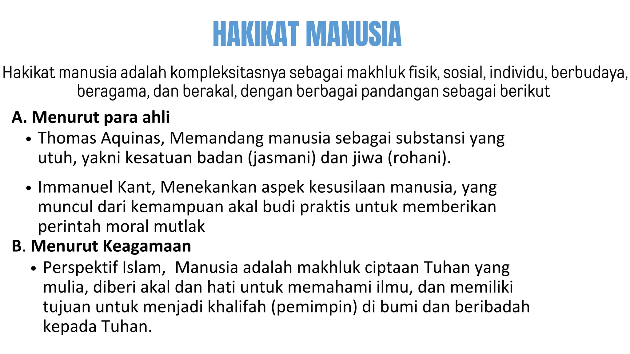 Hakikat manusia dan pendidikan pertemuan 2 | PDF
