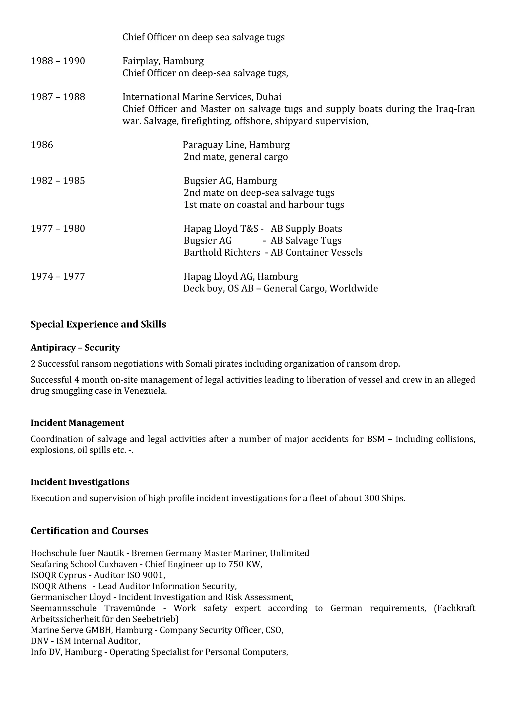 Ulrich Ganz-CV | PDF