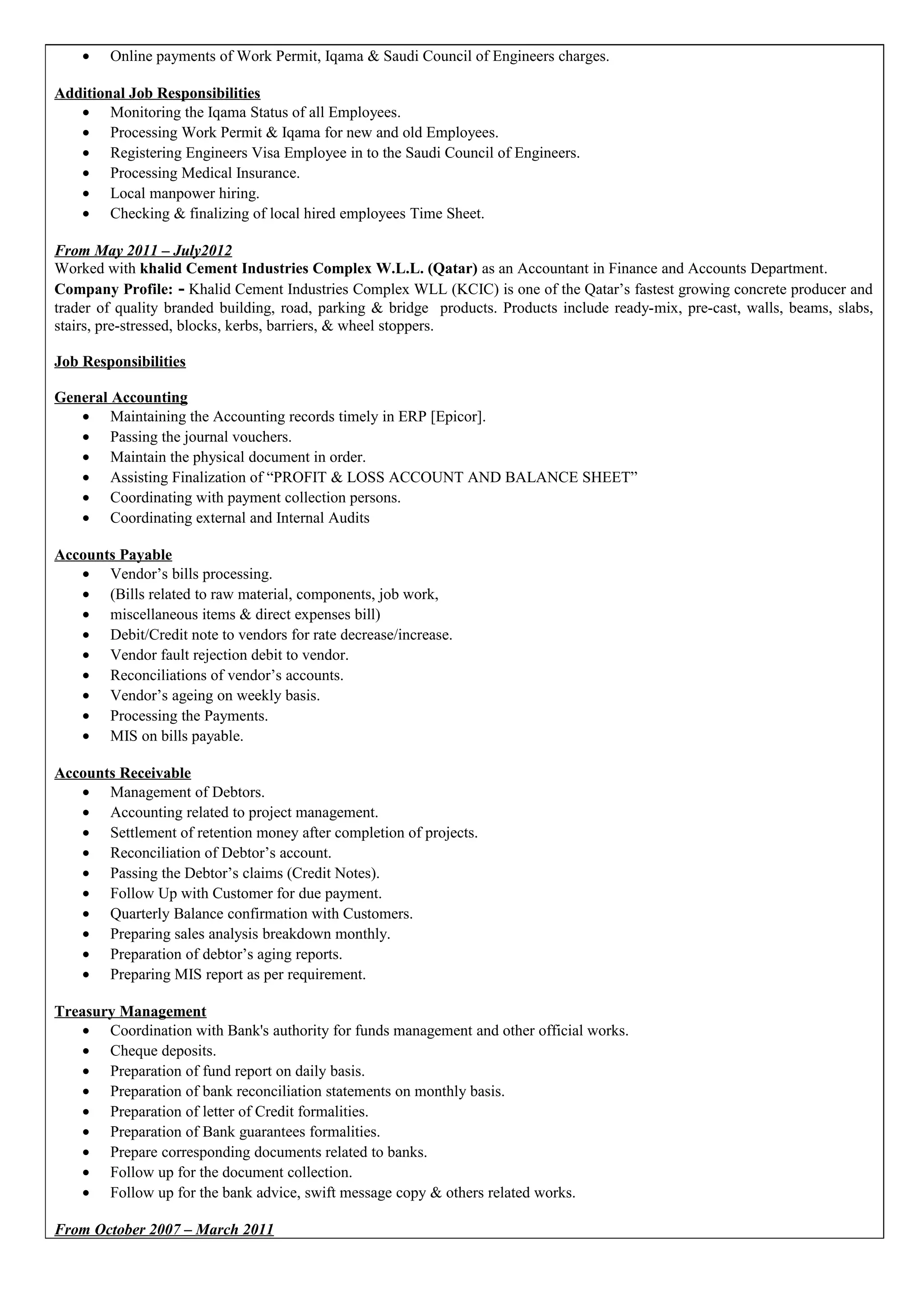Modassar Nazar CV | DOC