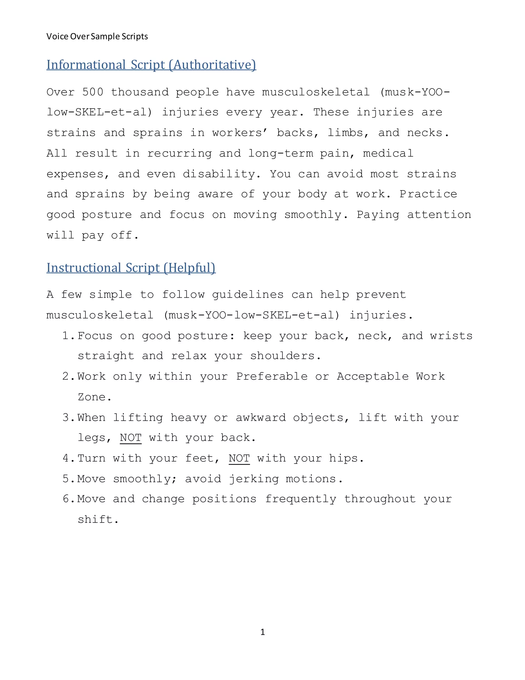 VO_Sample_Scripts_v3a | PDF