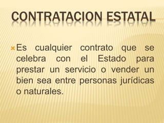 La Historia De La Contratación Estatal En Colombia Pptx