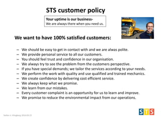 STS company presentation 2016_ PUBL | PDF
