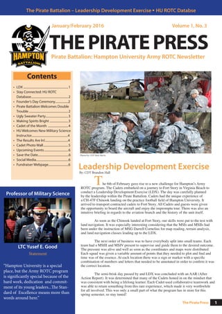 ROTC JAN:FEB Newsletter | PDF | Personal Celebrations & Life Events