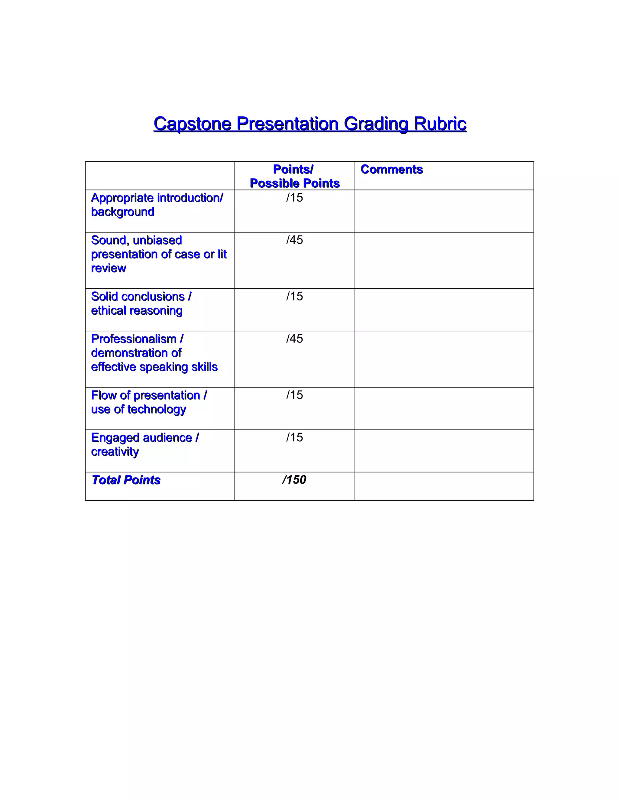 Sports Medicine Academy Capstone Assignment | DOC