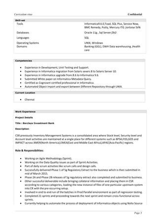 Vinoth_Perumal_Datawarehousing | DOC | Databases | Computer Software ...