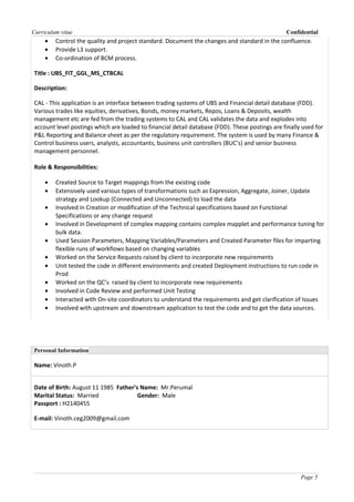 Vinoth_Perumal_Datawarehousing | DOC | Databases | Computer Software ...