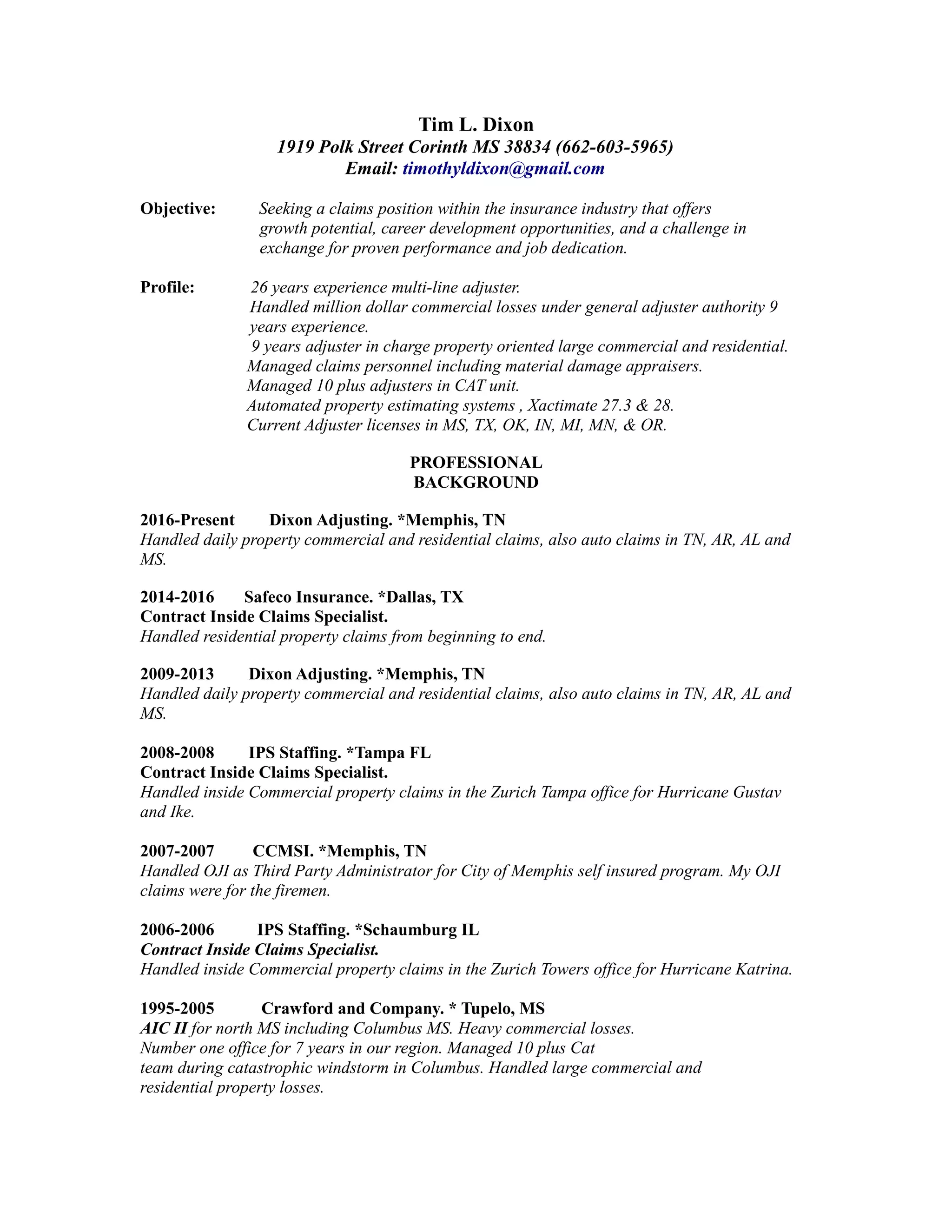 2016 Resume Pdf