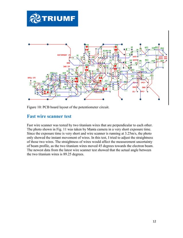 TRIUMF Technical report- Benjamin Tsai | PDF | Physics | Science