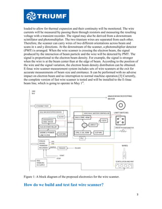 TRIUMF Technical report- Benjamin Tsai | PDF