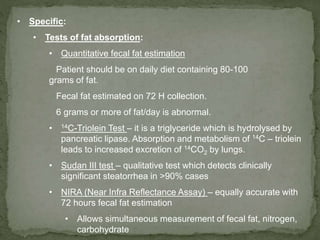 Malabsorption syndromes | PPTX | Digestive Disorders | Diseases and ...