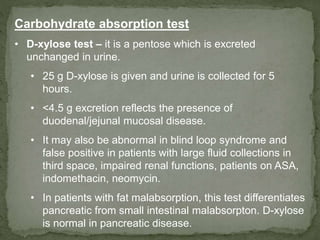 Malabsorption syndromes | PPTX | Digestive Disorders | Diseases and ...
