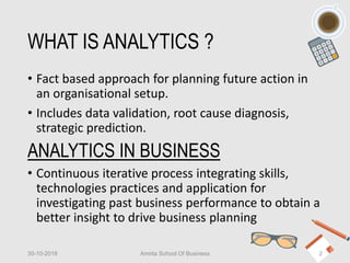 kinds of analytics | PPTX