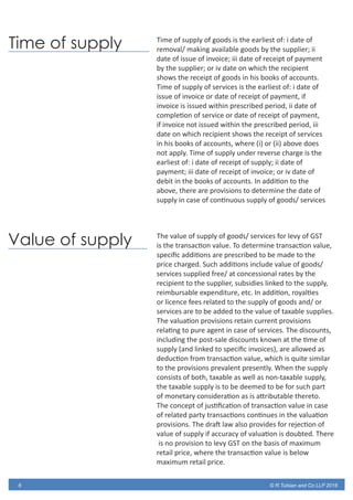GST on manufacturing sector | PDF