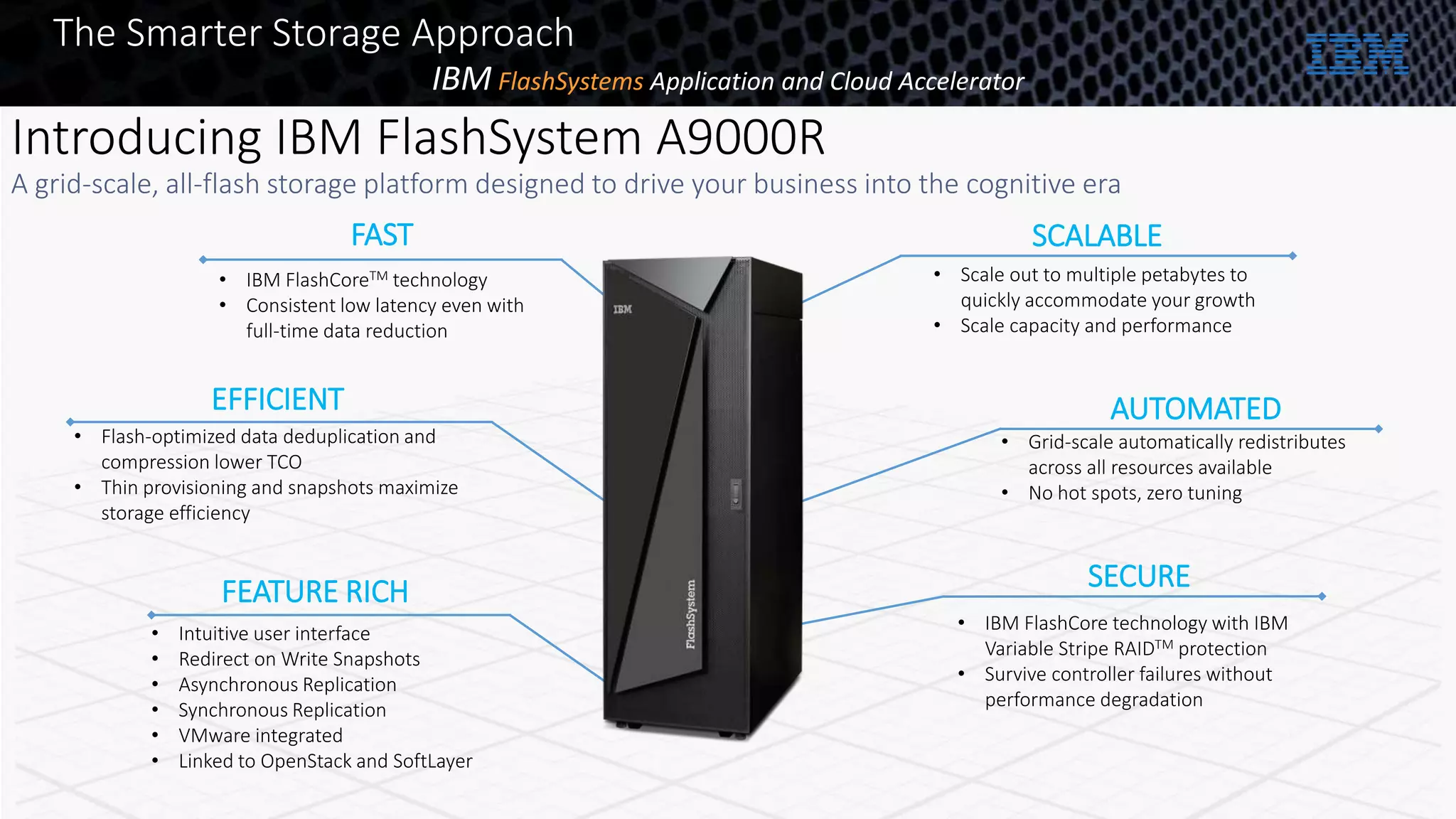 IBM FlashSystems A9000/R presentation | PPT