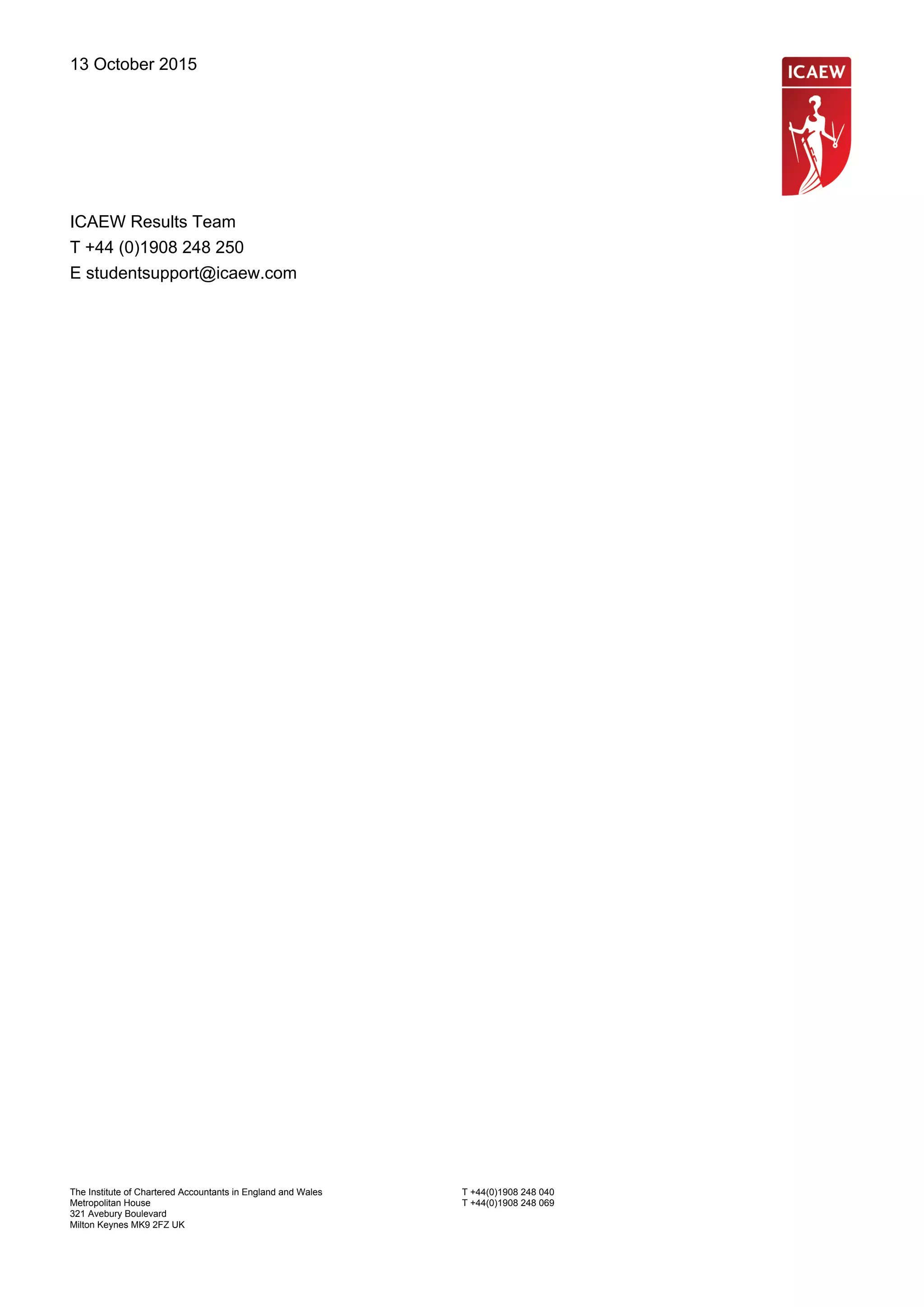 ICAEW_MyExamsTranscript (1) | PDF