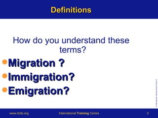 Course introduction - Labour Migration Academy | PPT | Economy ...