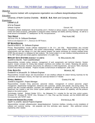 ResumeTimConnell | PDF