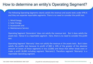 Segment Reporting - SAP New GL | PPSX