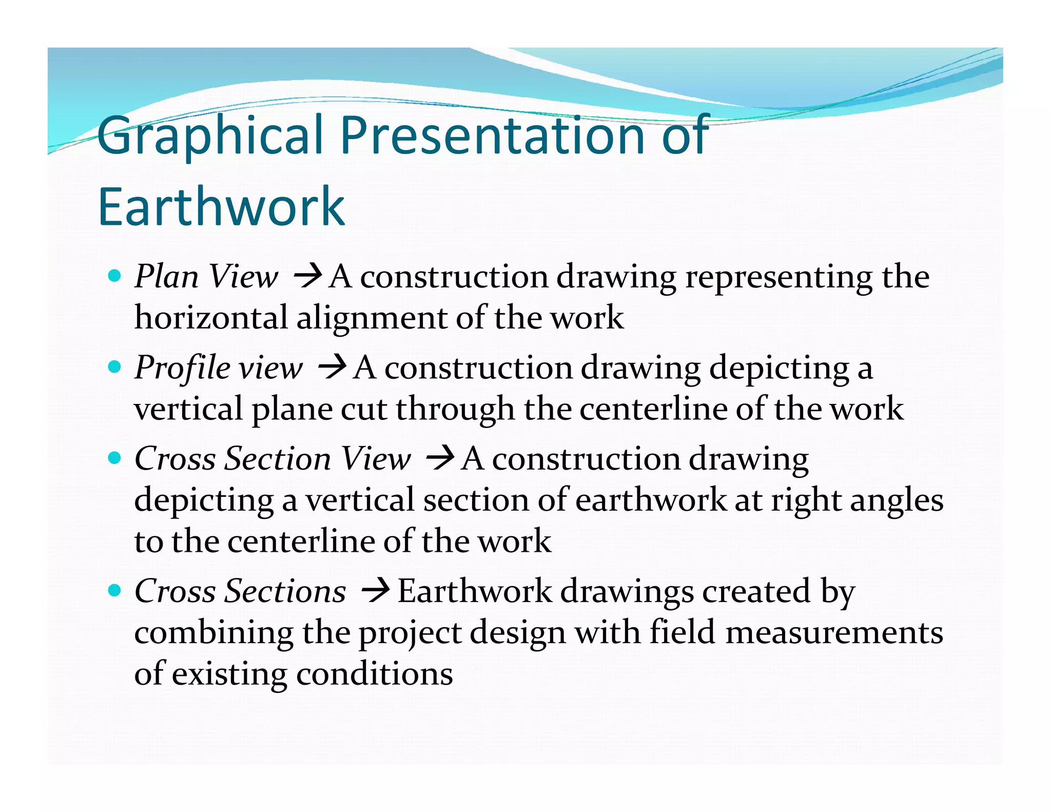 L1 Planning for Earthwork Construction | PDF