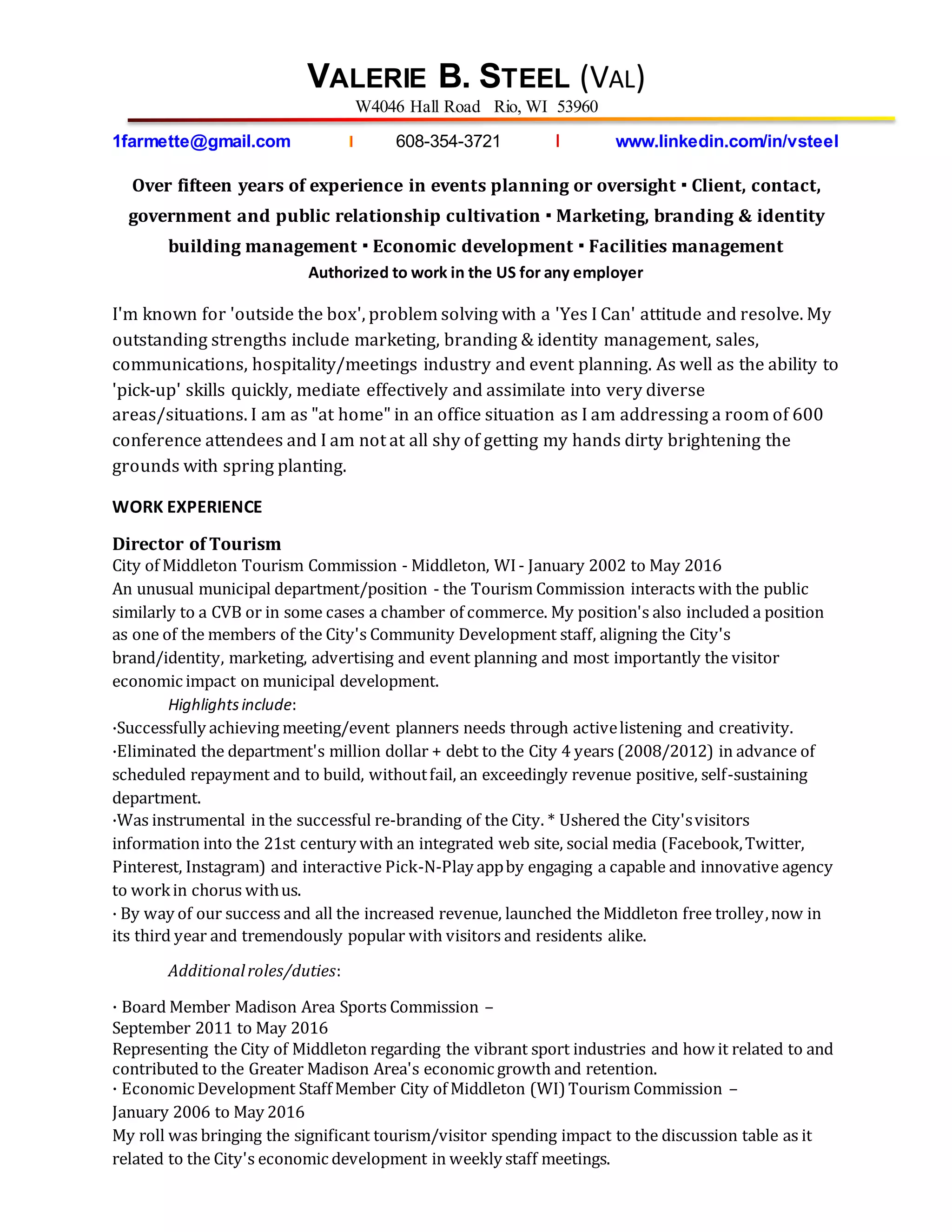 VSteel resume 16 5 | PDF