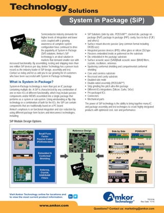 Amkor Portfolio | PDF