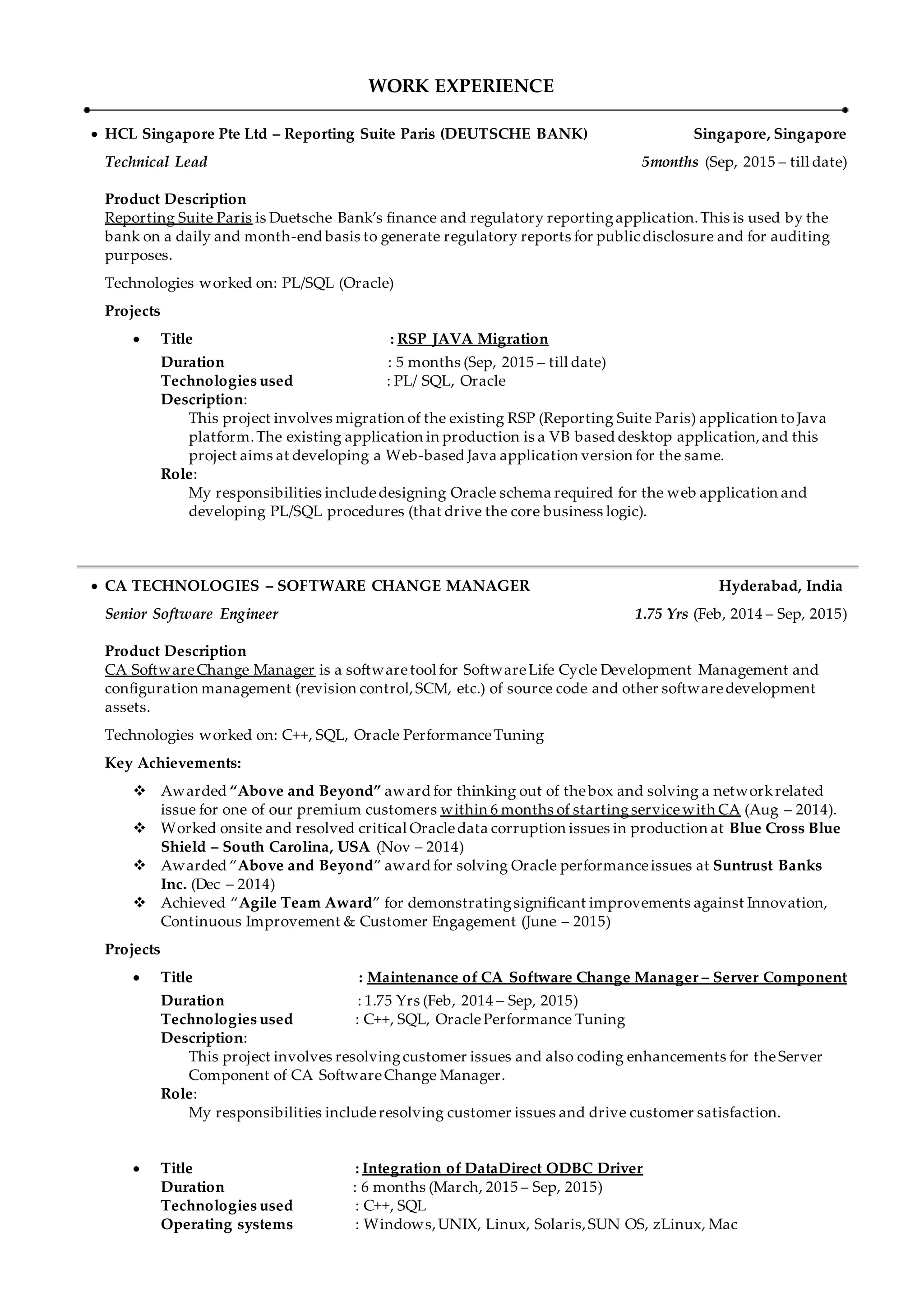 Mallikharjun_Vemana | DOCX | Operating Systems | Computer Software and ...