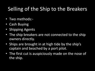THE SHIP-BREAKERS | PPT