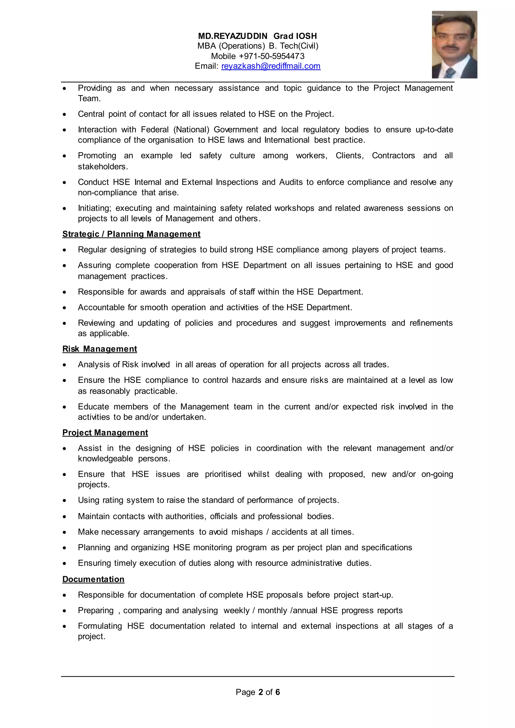 Reyaz_CV_2017 | DOCX | Civil Engineering Industry | Industries